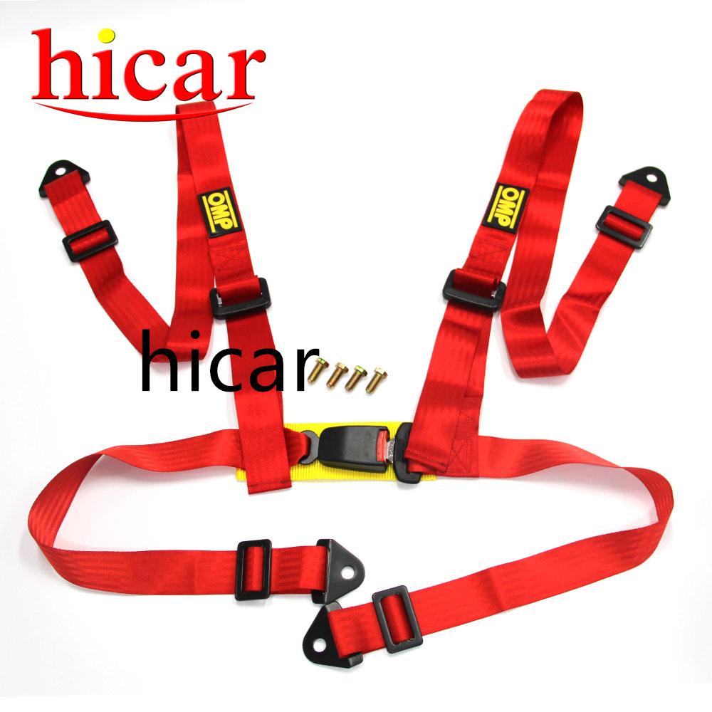 OMP 2 inch 4 point clip on type racing safety belt | Shopee Philippines