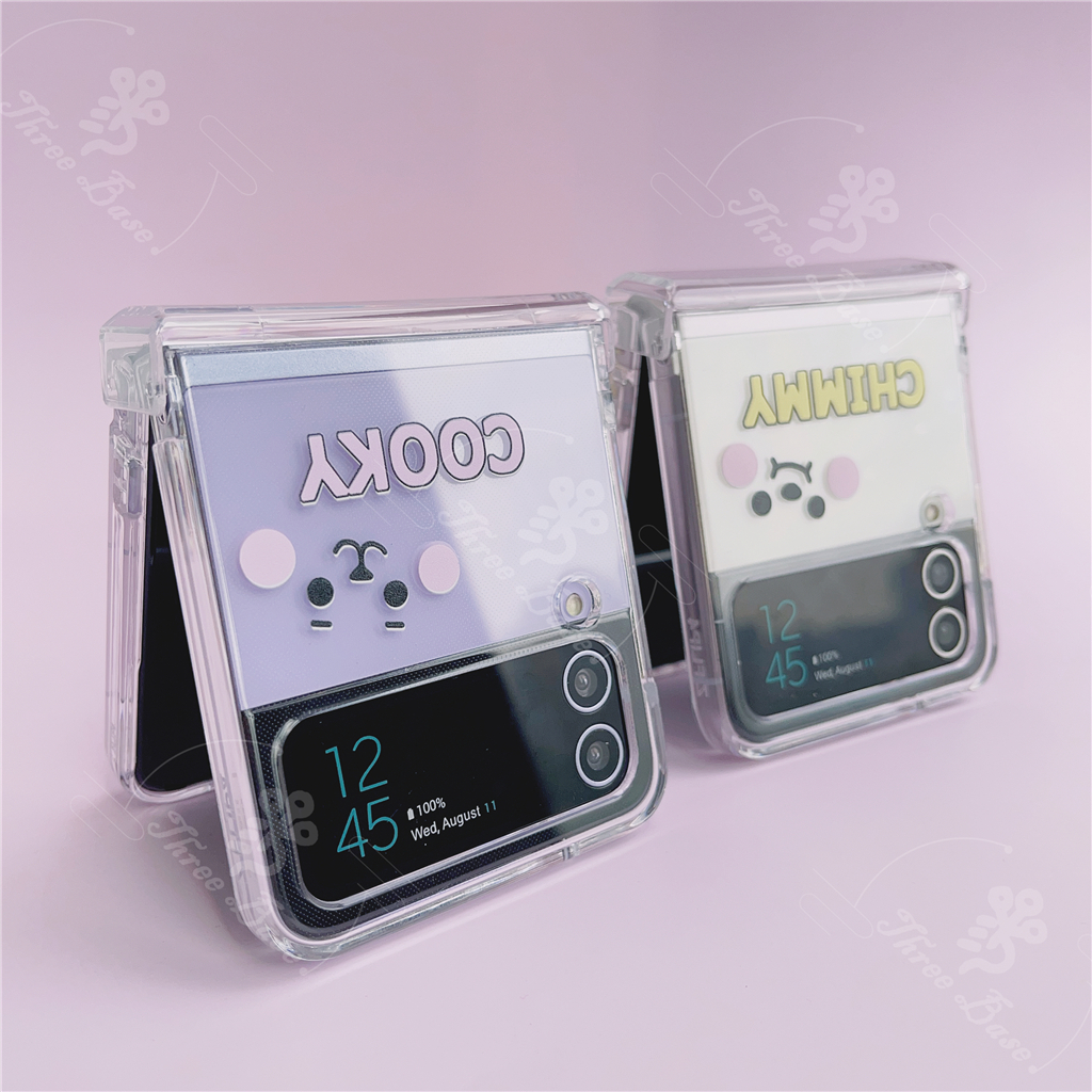 Phone case For Samsung Zflip5 Zflip3 Zflip4 BTSS-7 BT RJ Shooky Cooky ...