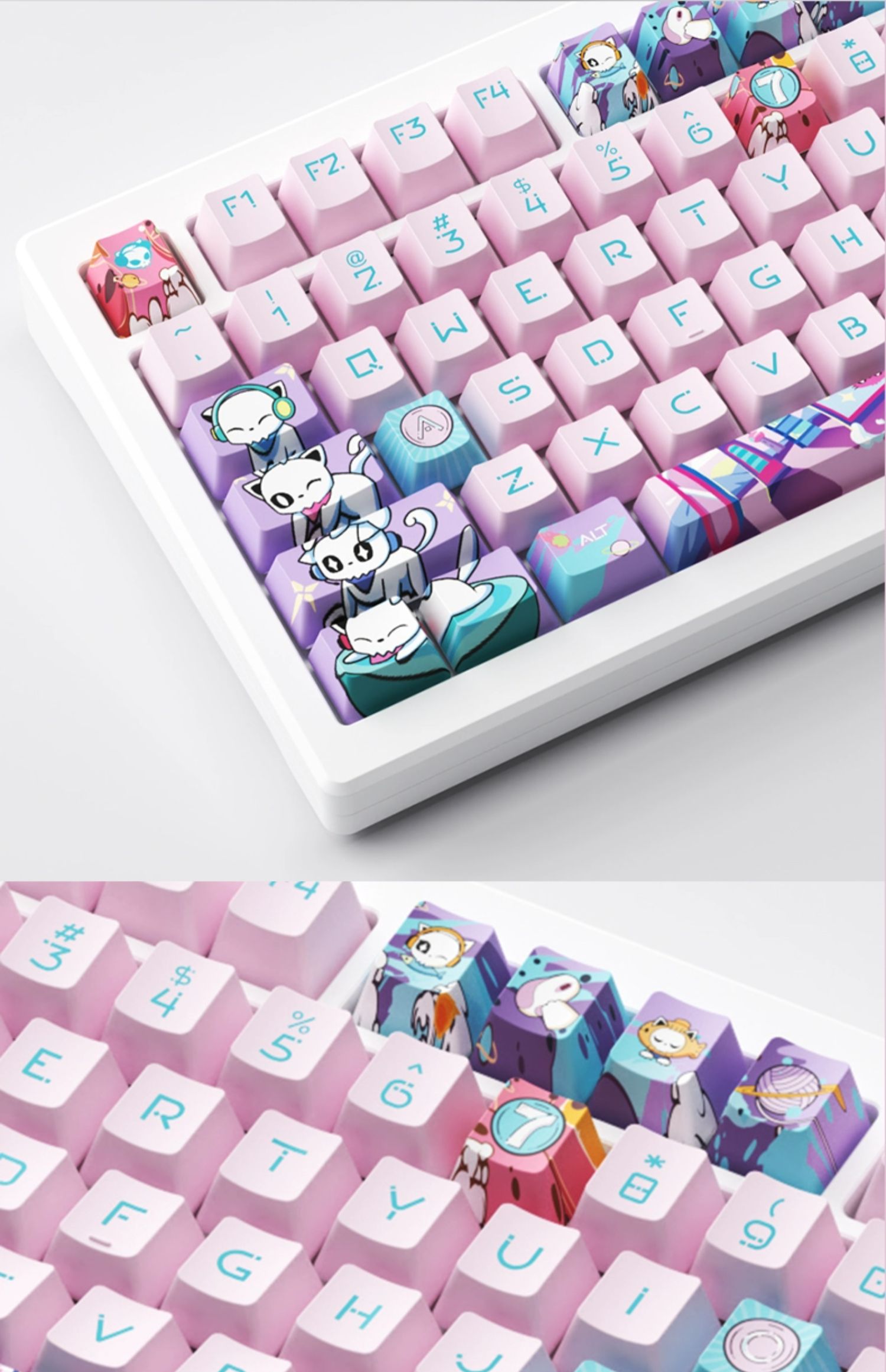 Akko MOD 007 PC Seventh Anniversary Edition Magnetic Switch Mechanical ...