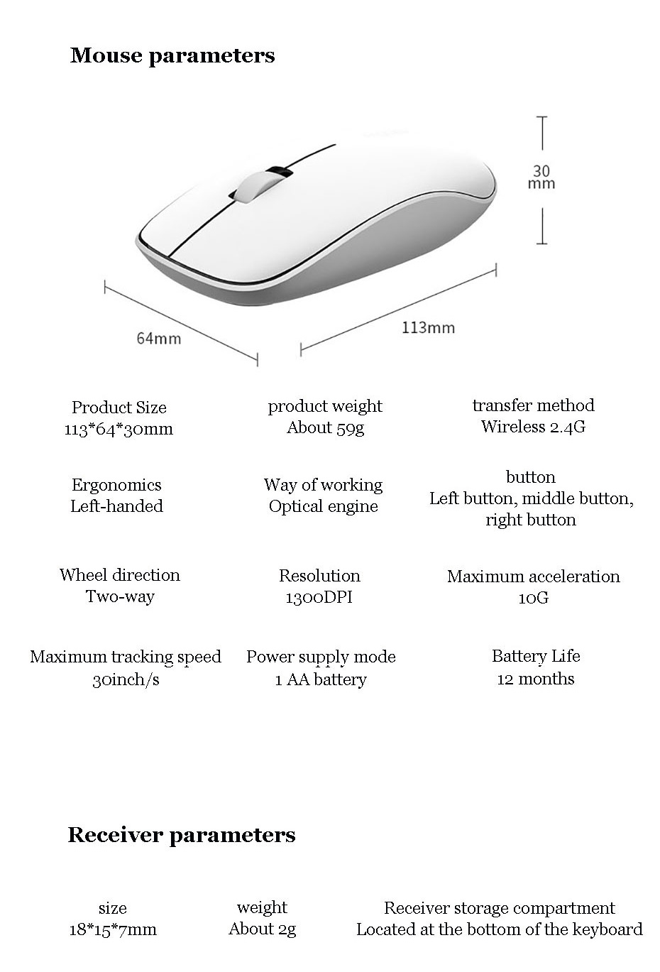 RAPOO X260/X260S Slim Wireless Keyboard and Mouse Set with Round ...