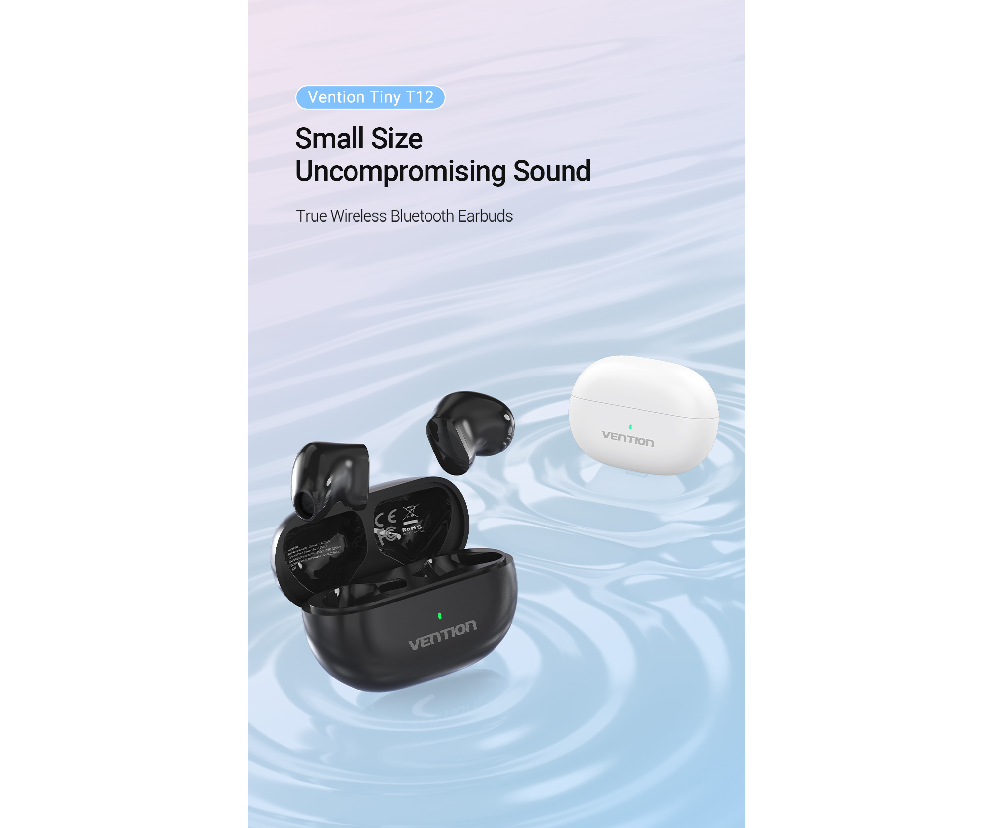 Vention True Ergonomic design Sleeping Wireless Bluetooth Earbuds ...
