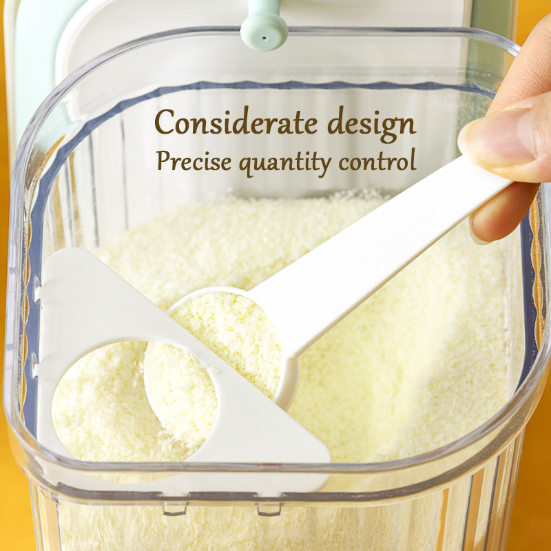 1200ml Baby Milk Powder Box Portable Milk Powder Can Food Storage Box ...