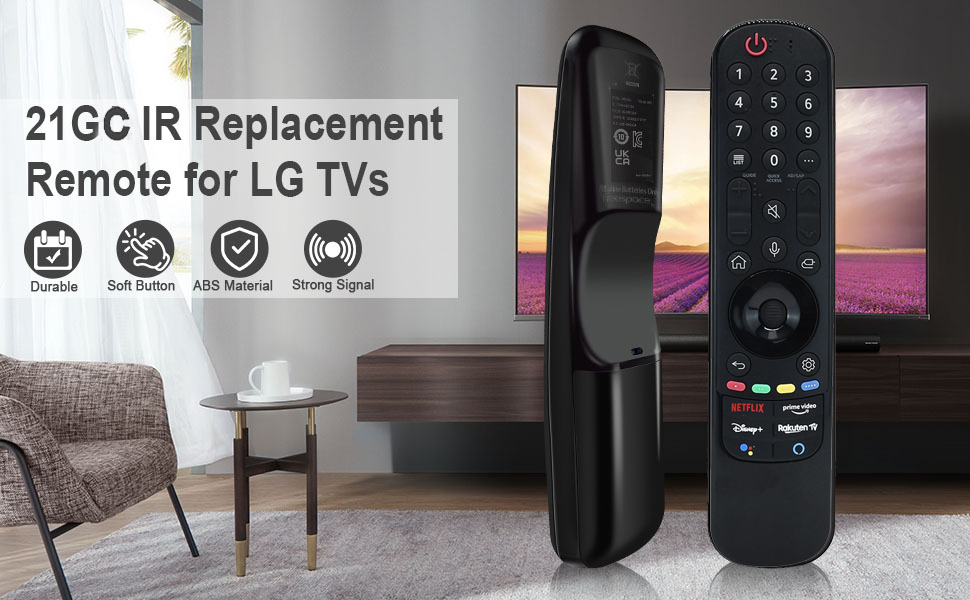New AN-MR21GC Replacement TV Remote Controller (Without voice, pointer ...