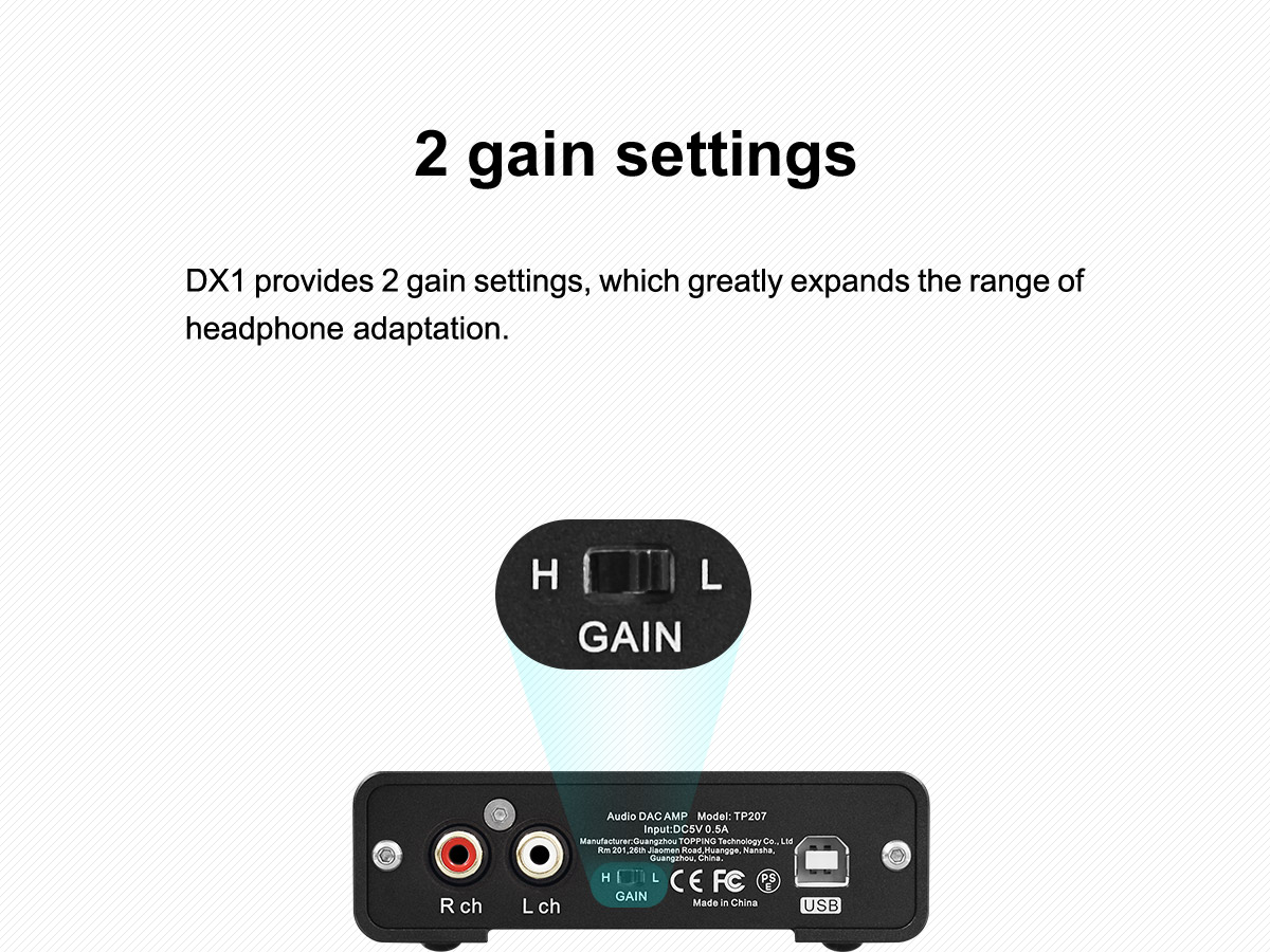 TOPPING DX1 USB Decoding Amplifier HIFI Fever AK4493S High Performance DAC Headphone | Shopee ...