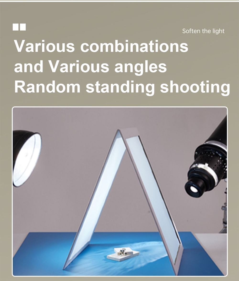 Selens Photography Props Softbox Foldable Soft Light Diffuser Desktop ...