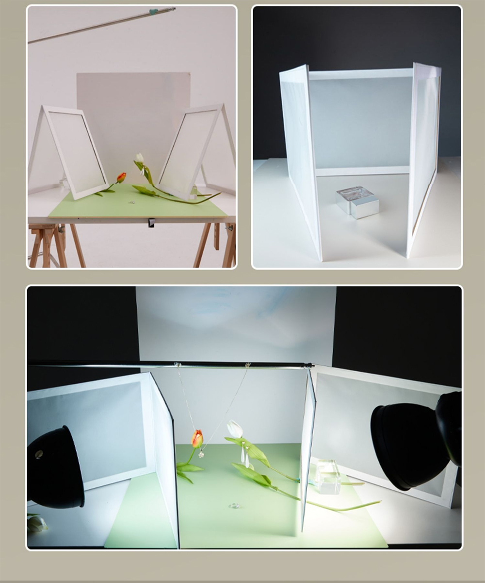 Selens Photography Props Softbox Foldable Soft Light Diffuser Desktop ...