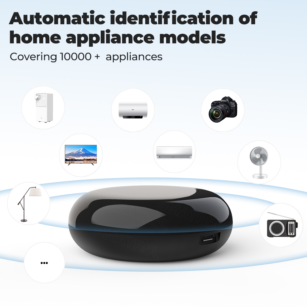 ROVF Wi-Fi Smart IR Universal Remote Control S09/S08 for Tv Aircon ...