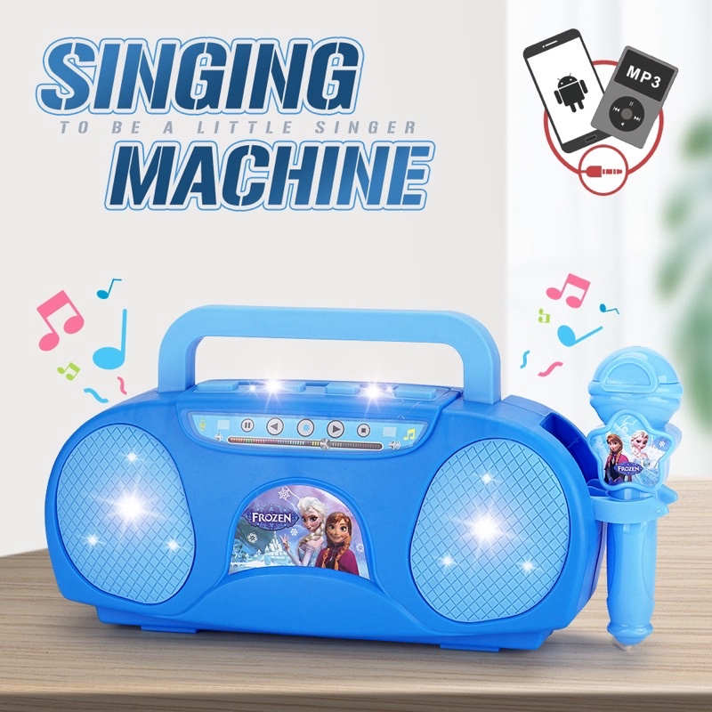 【Local shipment】Children Singing Machine with mic Toys Battery operated ...