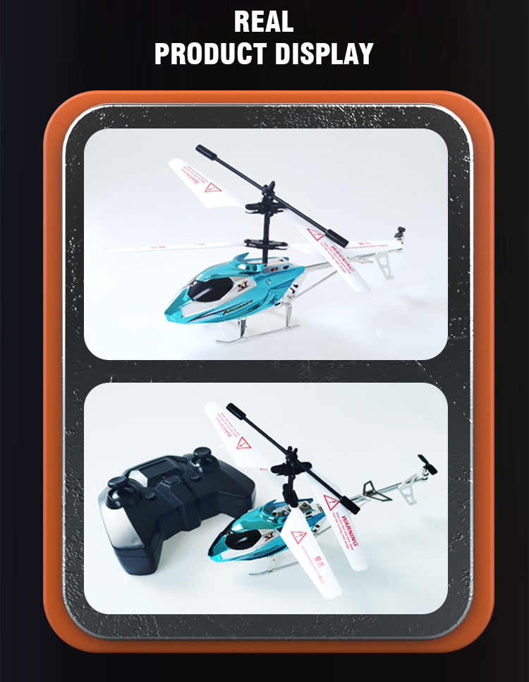 Remote Control Helicopter RC Plan With Gyroscope 2.5 / 3.5 Channel RC ...