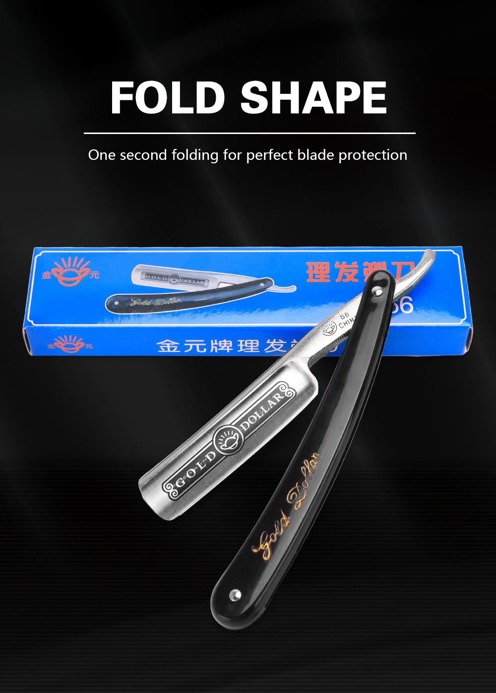 Spot#Salon Barber Razor Razor Hairdressing Old-fashioned Razor Shaving ...