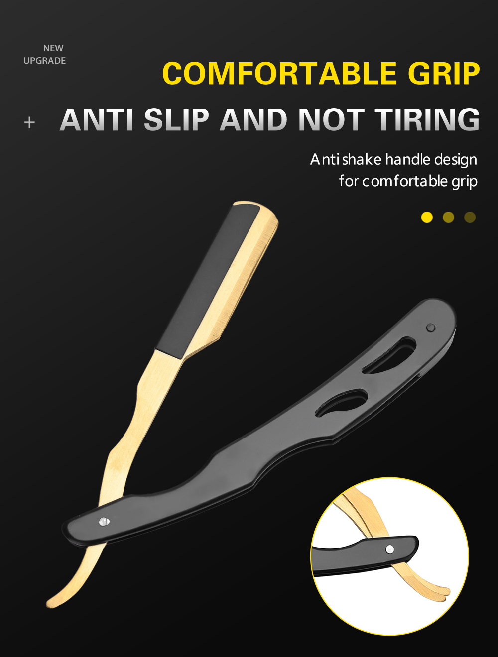 Spot#razor manual men's razor blade scraper barber shop dedicated old ...