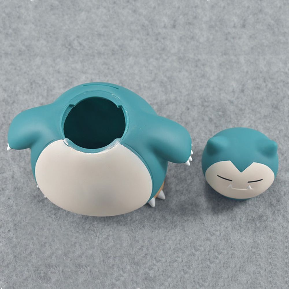 Pokemon alkansya Snorlax Piggy Bank Anime character Coin Bank For kids ...