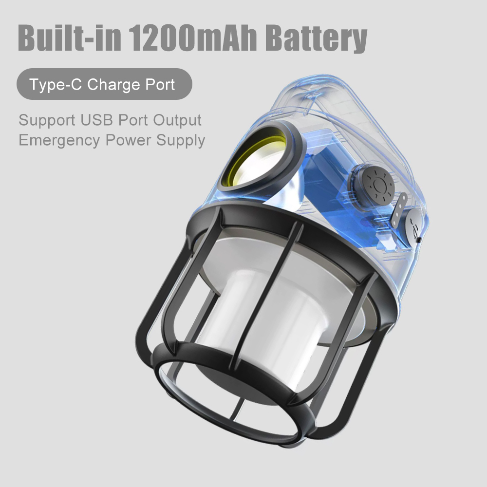 Orashare OL04 Rechargeable Light Tent LED Camping Light and Super ...