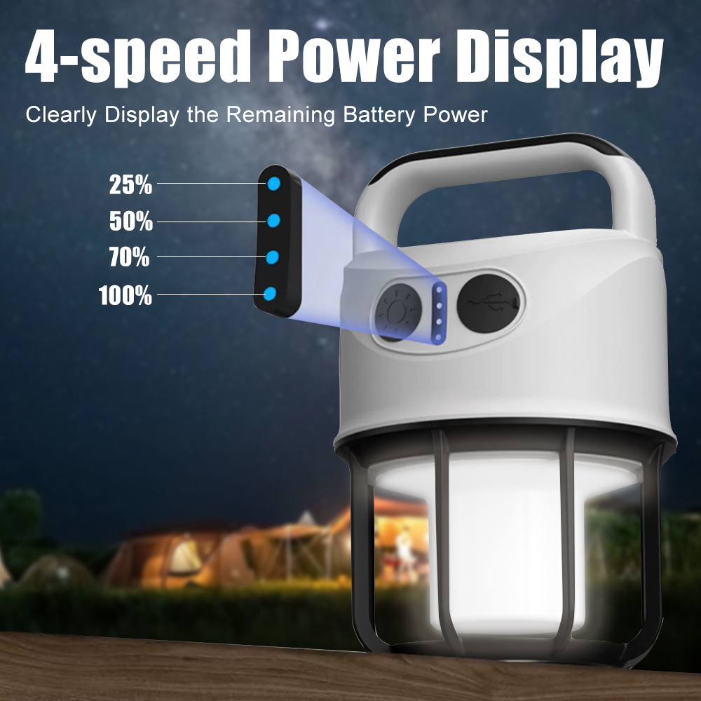 Orashare OL04 Rechargeable Light Tent LED Camping Light and Super ...