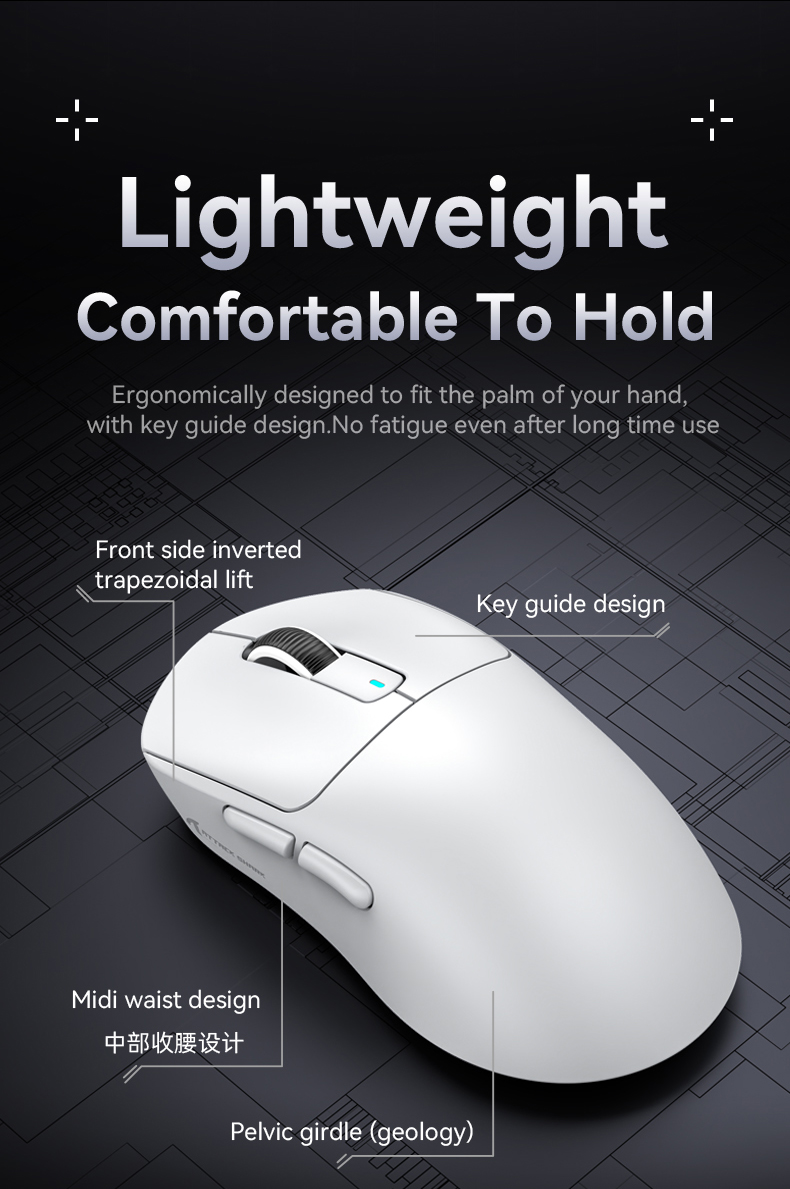 Attack Shark X3 X6 X3PRO PAW3395 Sensor Lightweight Wireless Gaming ...