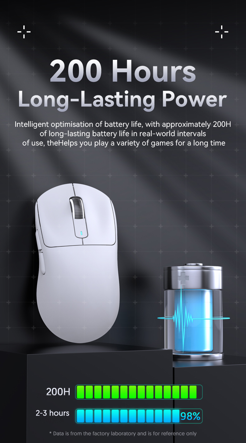 Attack Shark X3 X6 X3PRO PAW3395 Sensor Lightweight Wireless Gaming ...