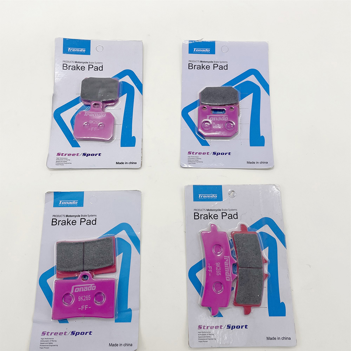 Pink Motorcycle Disks Brake Pads for 82mm Radial Mounting RPM Adelin ...