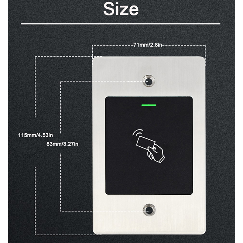 Stainless Steel Heavy-Duty Housing Metal Waterproof Standalone Access ...