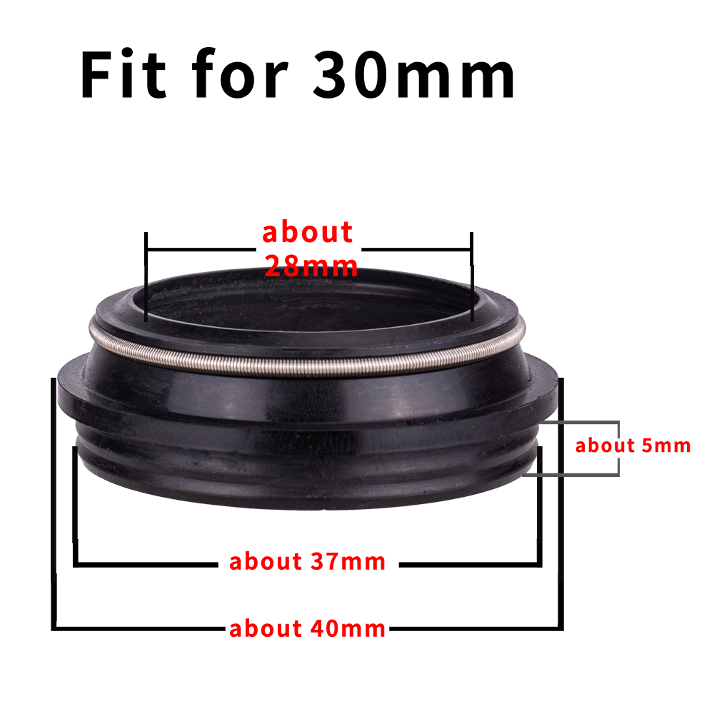 ZTTO Uding Fork Repair Kits Air Piston /Top Cap O-Ring Wiper Seal Dust ...