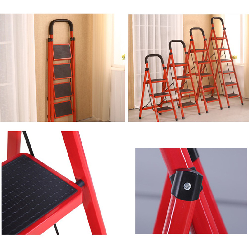 3/4/5/6 Step Ladder Foldable aluminum heavy duty Hagdanan Telescopic ...