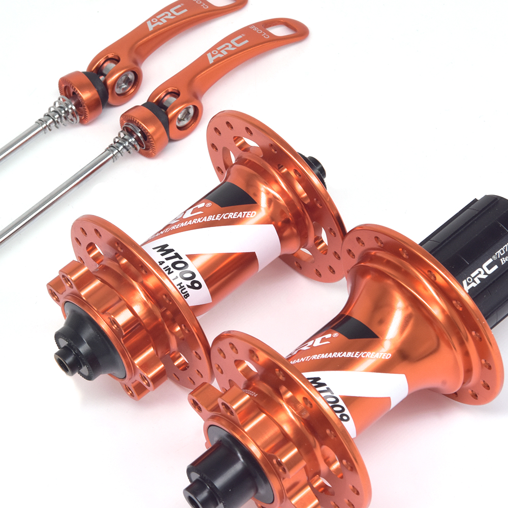 ARC MT009 4 IN 1 Hub 6 Pawls 32Holes MTB Hubs 8-12 Speed Front and Rear ...