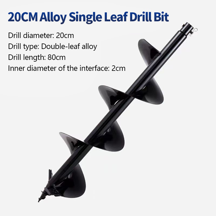 Auger bit 15cm/20cm ground drill bit gardening tools for seed planting ...