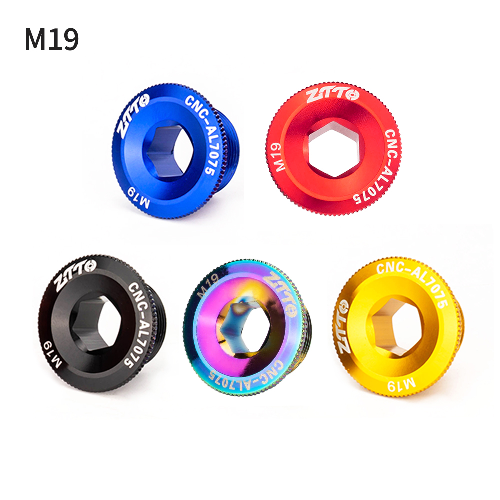 ZTTO MTB Crank Arm Bolt Crank Screw Mountain Road Bike Cap M20 M19 M18 ...