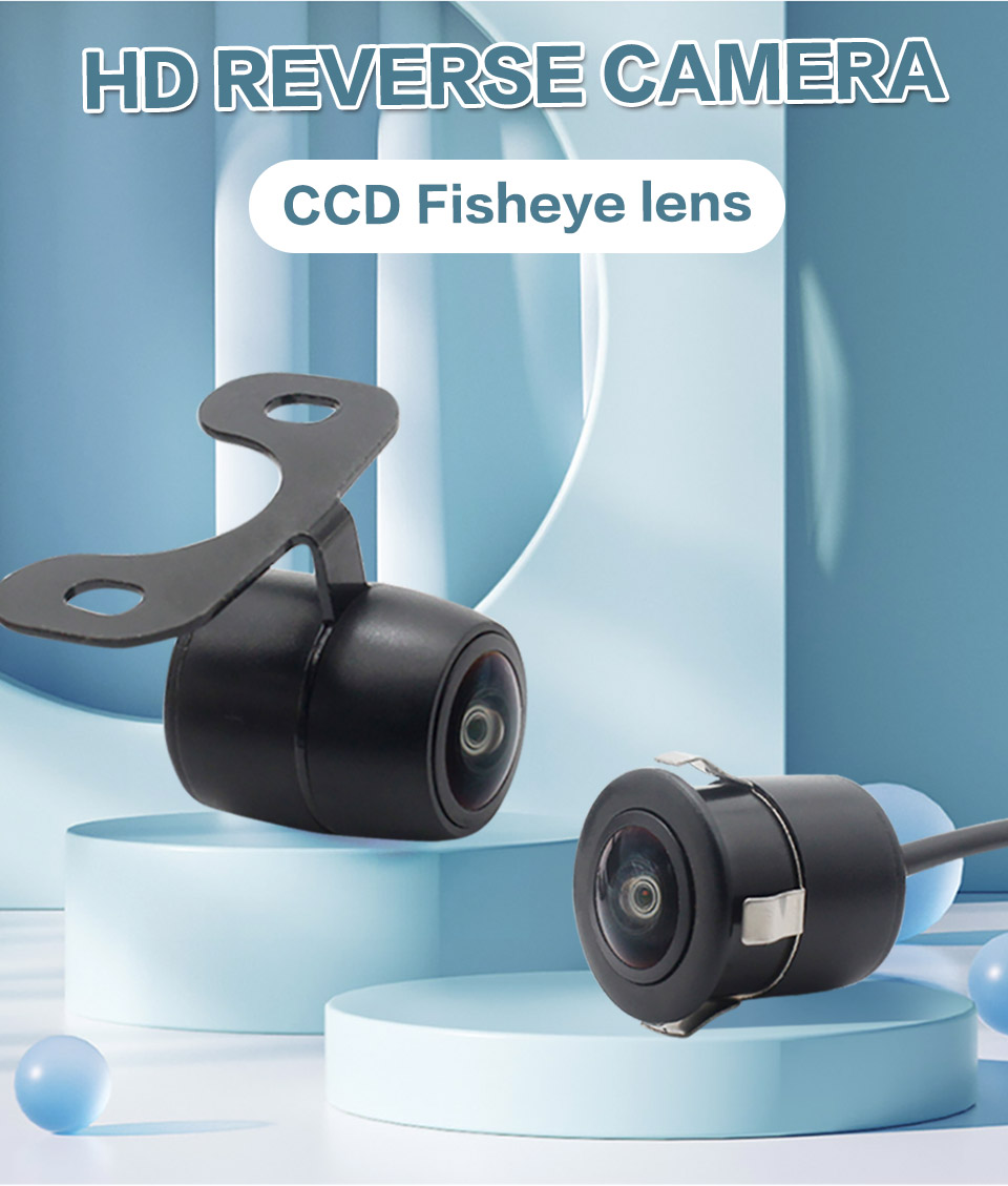 170 Degree Fisheye Len Wide Angle Car Reverse Camera HD Night Vision ...