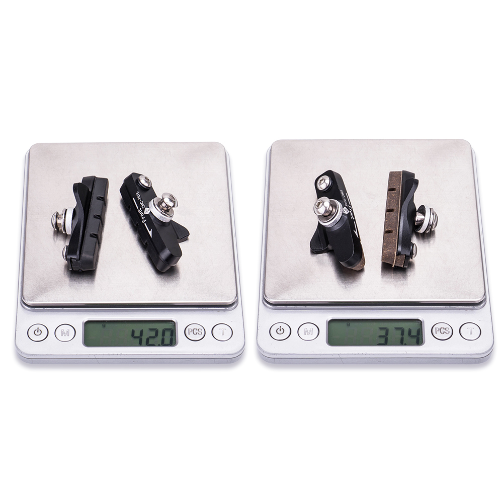 ZTTO Road Bike Caliper Brake Pads CNC Aluminum Shell 1Pair Block ...