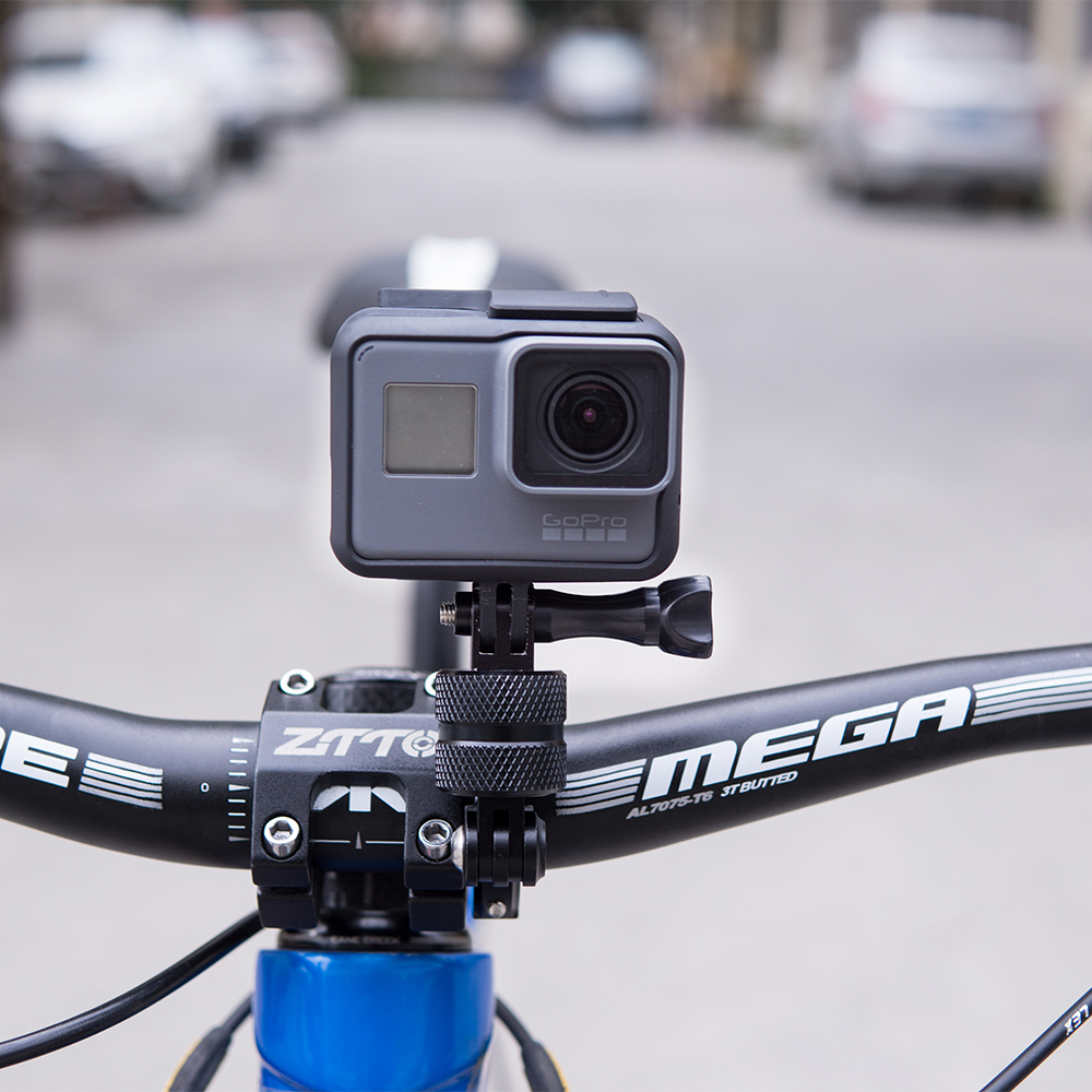 ZTTO MTB Road Bike Bicycle Parts Handlebar Rotatable Camera Mount ...