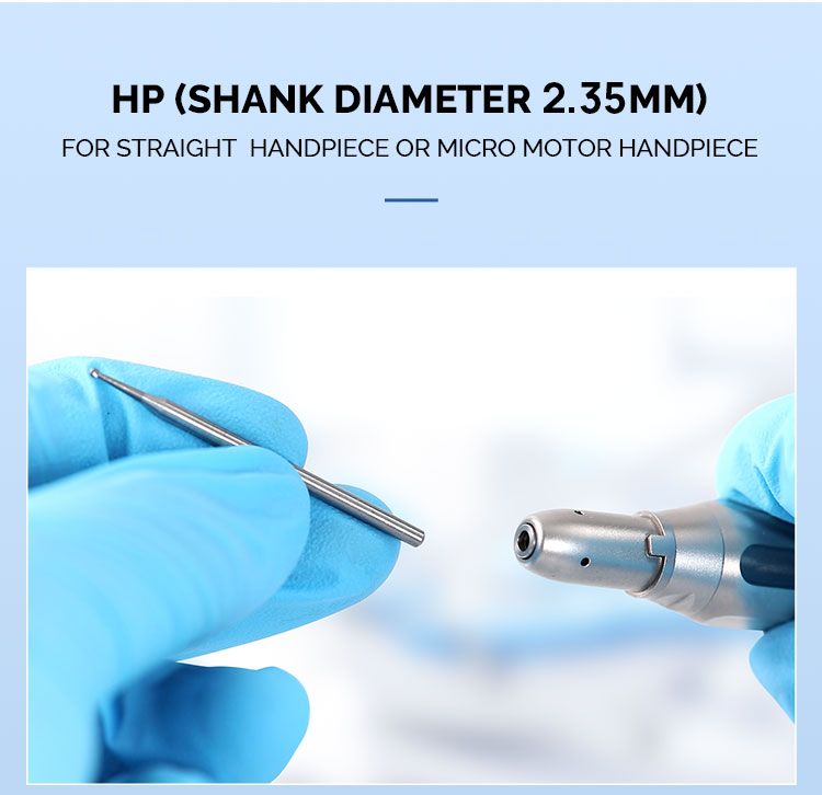 Dental Round Carbide Burs HP2.35mm 5pcs/box | Shopee Philippines