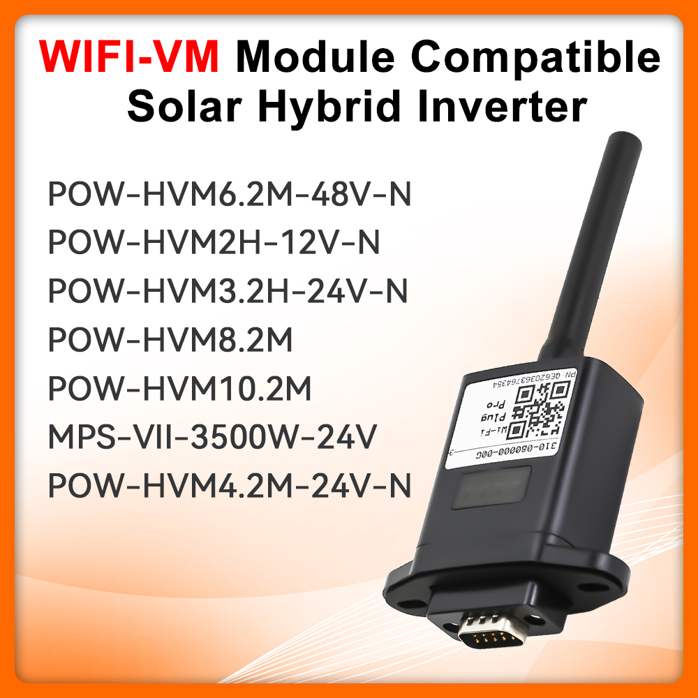 PowMr WIFI-VM WiFi Module Wireless Device With RS232 Remote Monitoring ...