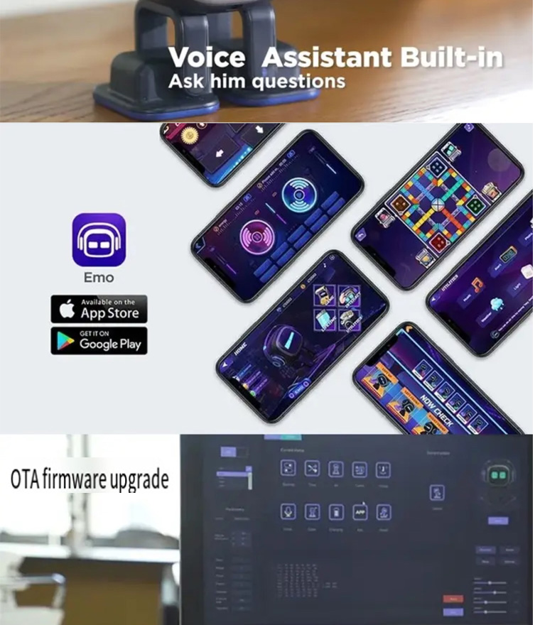 Emo PET ROBOT emopet Smart Emotional Voice Interaction Accompanying ai ...