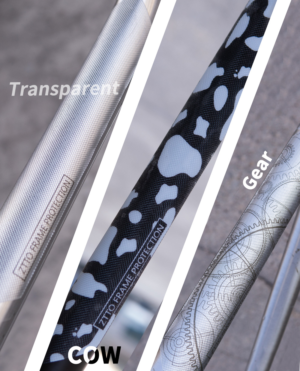 ZTTO 3D Bicycle Frame Protector Stickers Scratch-Resistant Sticker Best ...