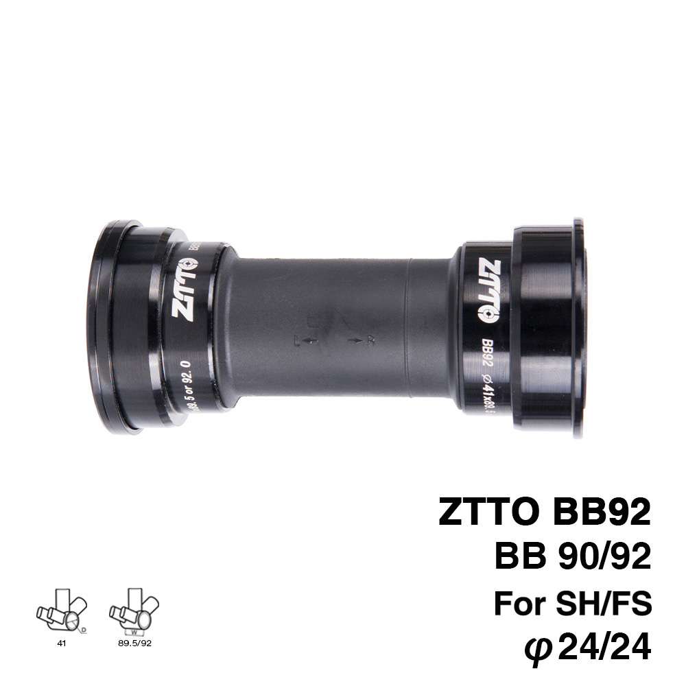 ZTTO Bottom Bracket BB92 MTB Press Fit 41mm Road Bike PF92 BB86 BB90 BB ...