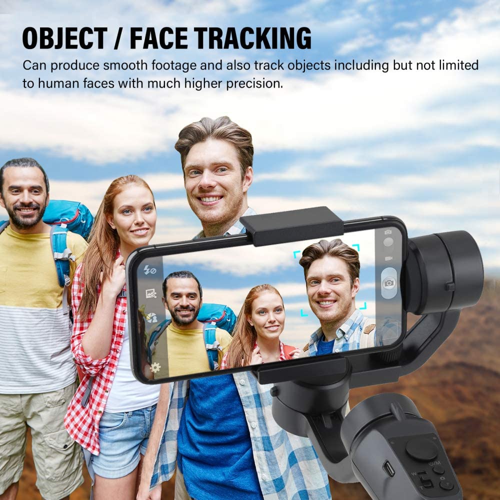 Handheld 3-Axis Gimbal Smartphone Video Record Vlog Stabilizer for ...