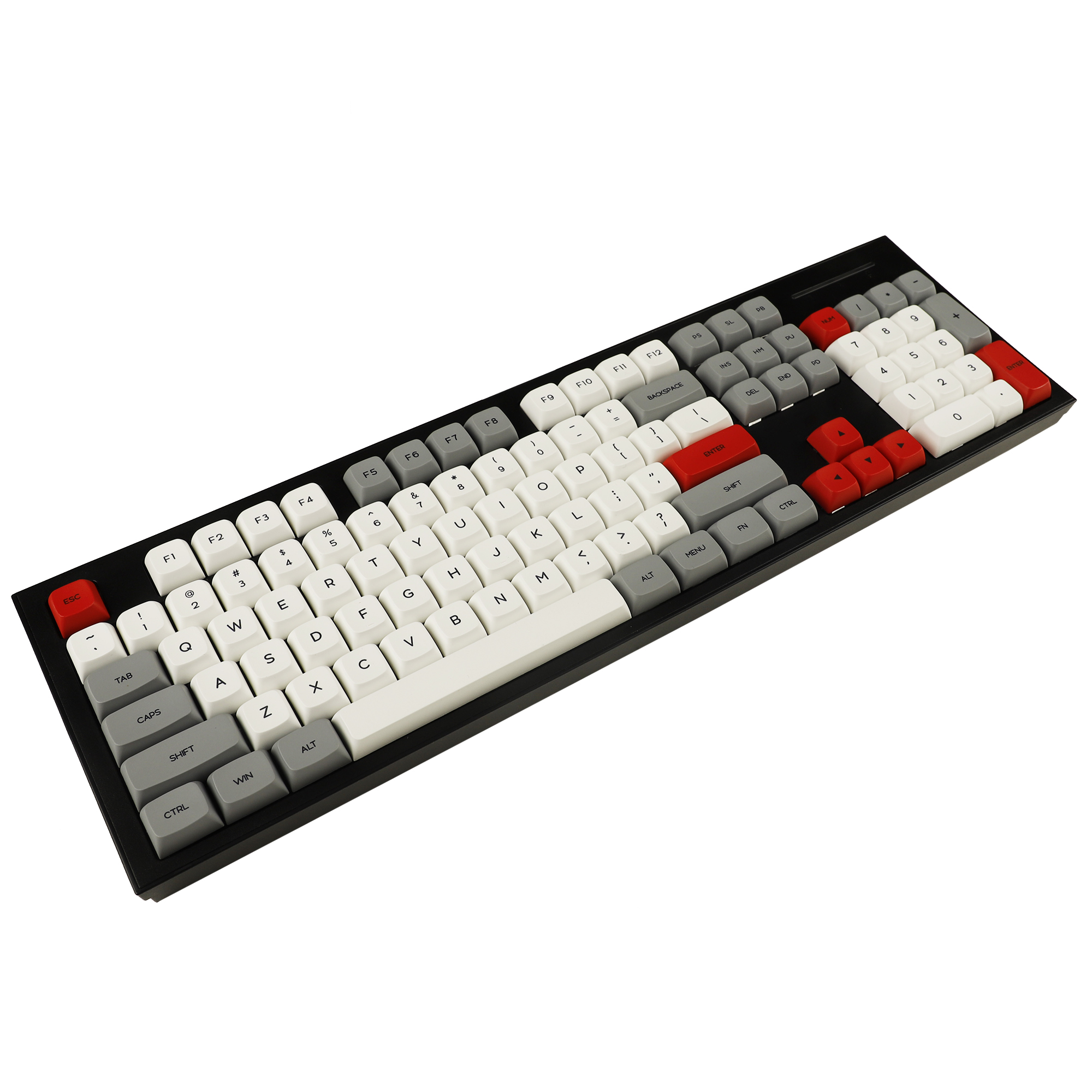 YMDK 134 ZDA Profile XDA v2 Dye Sub PBT Granite Keycaps For 104 TKL 60% ...
