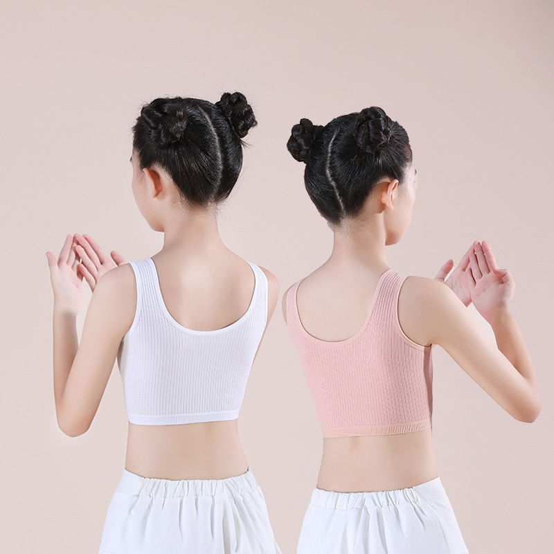 MOMO 8-16yrs Kids Bra Girls Training Bra Cotton Baby Bra Student Anti ...