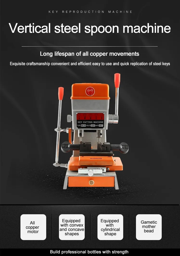 Key copying cutting Drill Machine 368A key Duplicating machine Portable ...