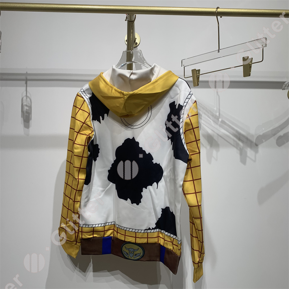 Toy Story Costume For Adult Buzz Lightyear Woody Jacket For Men Western ...