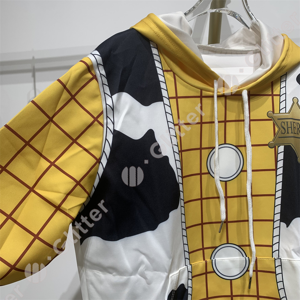Toy Story Costume For Adult Buzz Lightyear Woody Jacket For Men Western ...