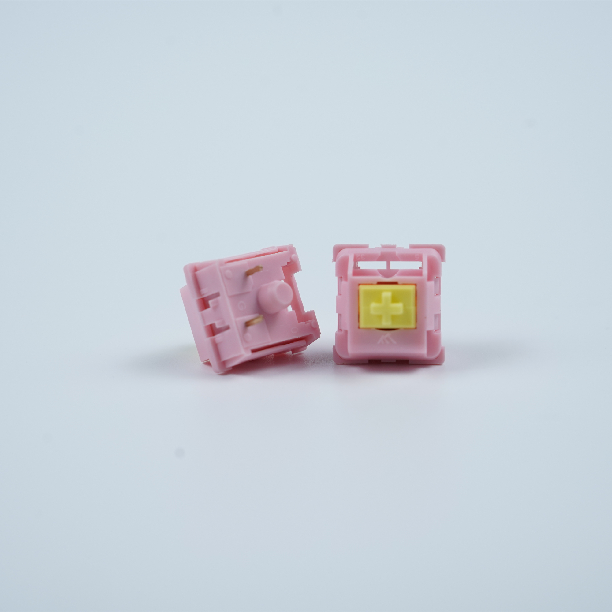 KTT Peach Linear Switch Mechanical Keyboard Switch SMD LED 3 pin Switch ...