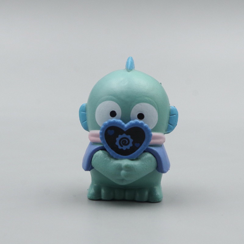 6Pcs/Set 3-5cm Sanrio Anime Figure Kuromi Pochacco Keroppi Frog Badtz ...