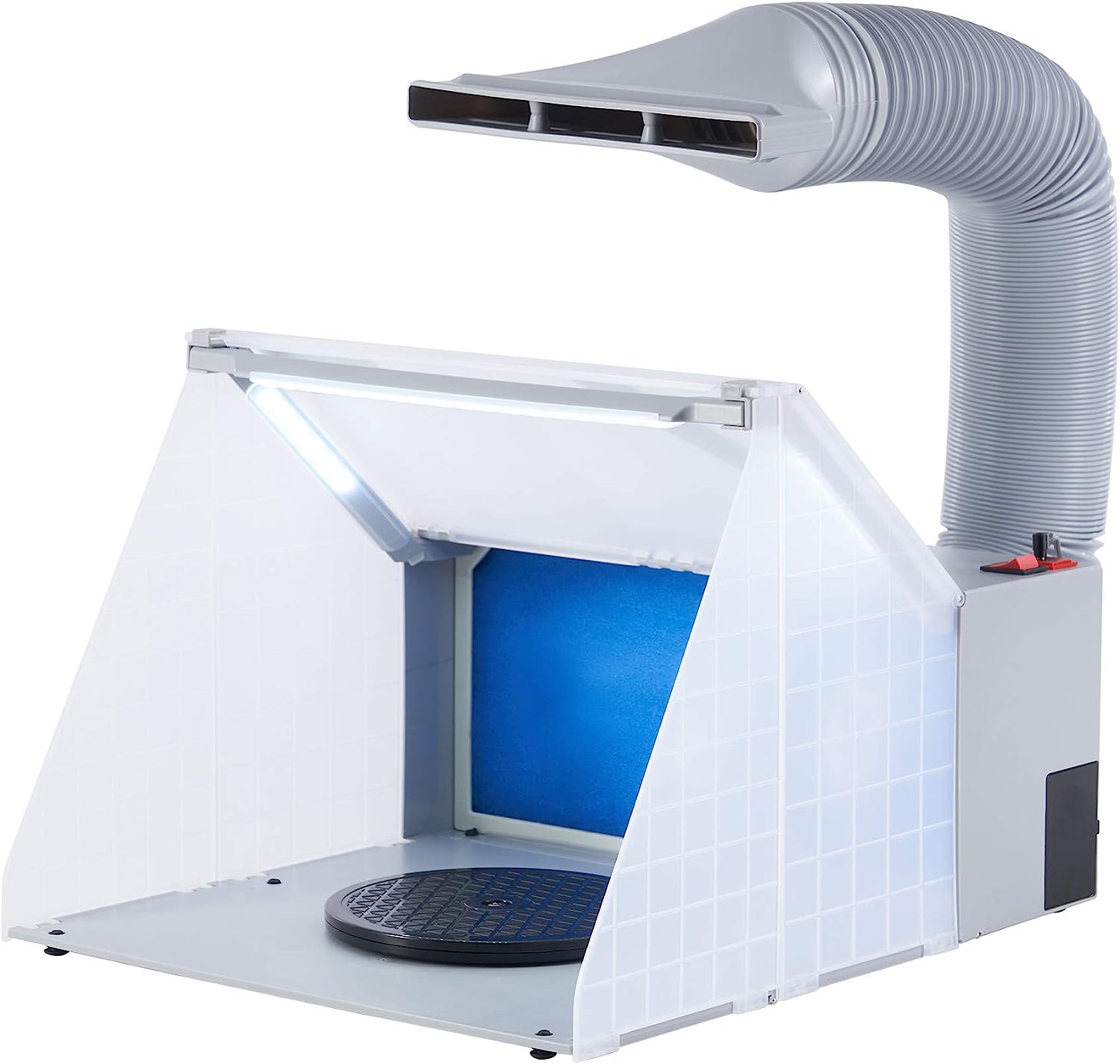 ZC HS-E420DCLK Mini Spray Room Spray Booth With LED Light And Fan Model ...
