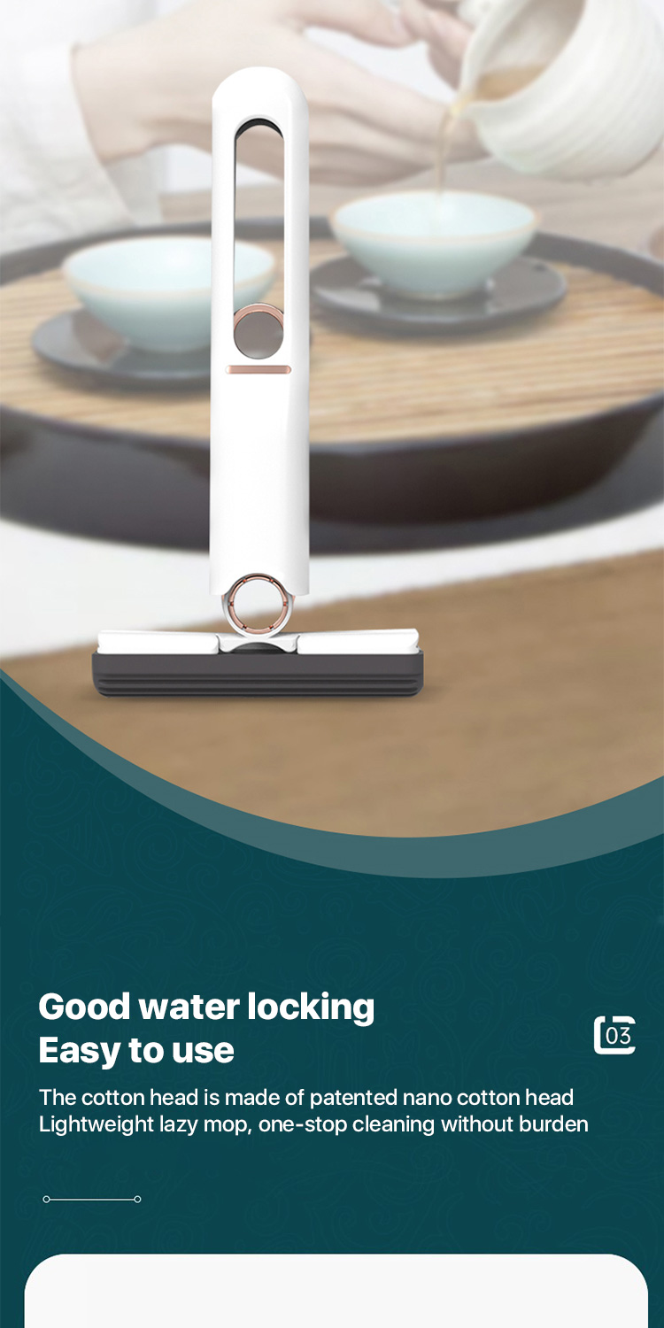 Joybos Mini Mop Portable Cleaning Mop Handheld Desk Bathroom Car Window ...