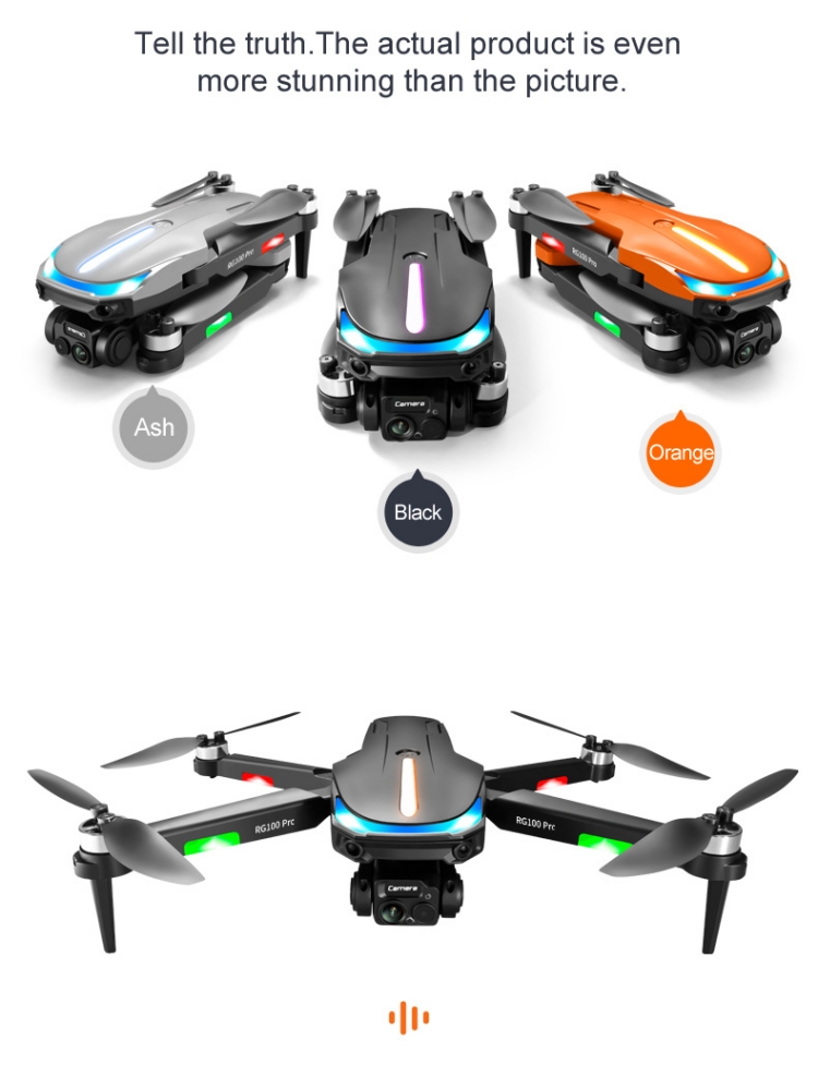K-TWO Original RG100 Pro Drone with Camera Original Brushless motors ...