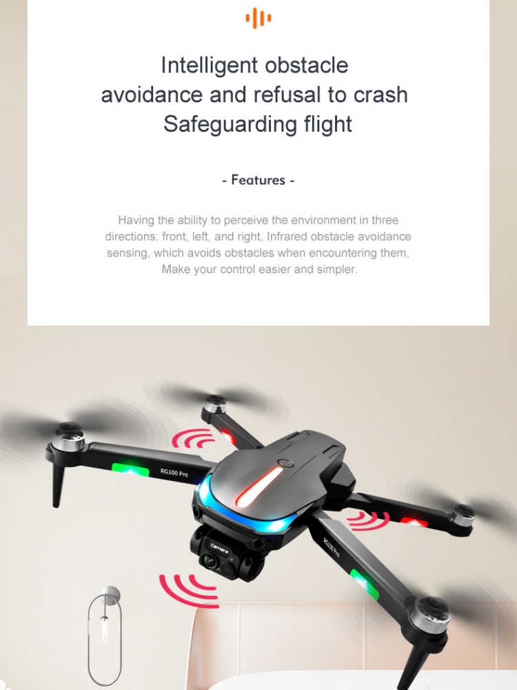 K-TWO Original RG100 Pro Drone with Camera Original Brushless motors ...