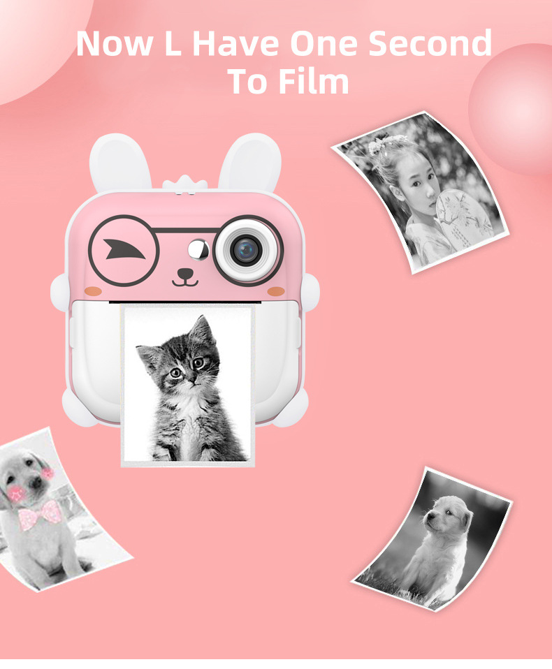 Q5 Mini Printer Wireless Bluetooth Children Print Cameras 57mm For Home ...