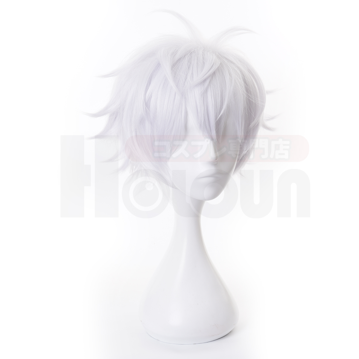 HOLOUN Jujutsu Kaisen Cosplay Satoru Gojo Wig Anime Rose Net Synthetic ...