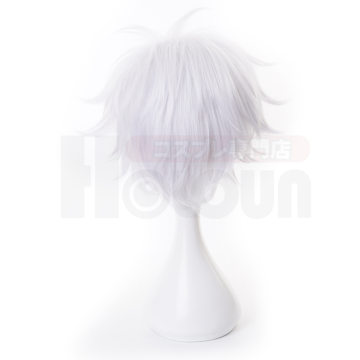 HOLOUN Jujutsu Kaisen Cosplay Satoru Gojo Wig Anime Rose Net Synthetic ...